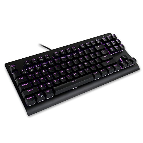 Tastiera meccanica Gaming RGB z-77 multicolore LED retroilluminato ...